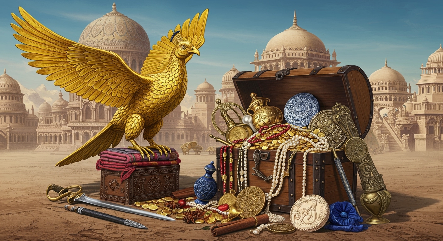 India's Ancient Treasures: Golden Bird's Legacy